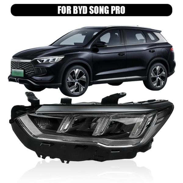 Quality BYD Song Pro DM-I Auto Headlight Parts Assembly 7 Inch 48W for sale