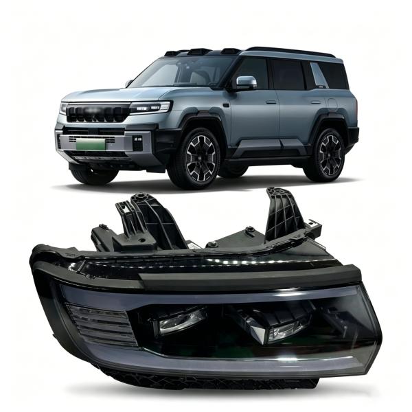 Quality 90W Front LED Auto Headlight Parts Assembly For BYD Leopard 8 IP67 Waterproof for sale