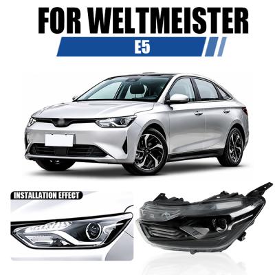 China Over 55,000 hours Front Headlight For Weltmeister E.5 ABS+PC for sale