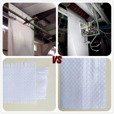 China Handheld Ultrasonic Fabric Cutting Machine Used on Circular Loom for PP Film Laminated Fabric for sale