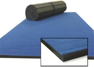 Cina Pavimento Cheerleading Mat Velcro Connect del blu 50mm di ginnastica in vendita