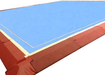Cina Pavimento Cheerleading Mat Velcro Connect del blu 50mm di ginnastica in vendita