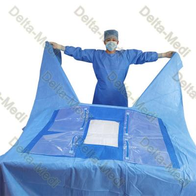 Cina Pacchetti chirurgici eliminabili 20g - di SBPP+PE SMS SMMS SMMMS SMF pacchetto cardiovascolare 60g in vendita