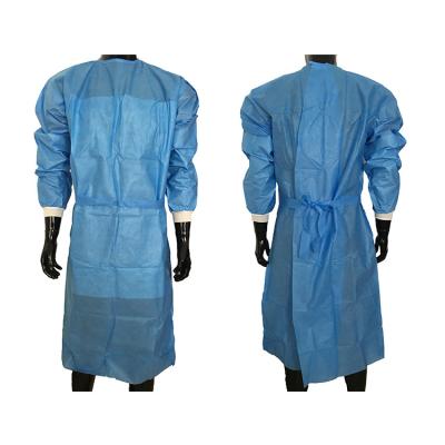 Cina Knitted Reinforced 45g Sterile Surgical Gowns For Patients in vendita