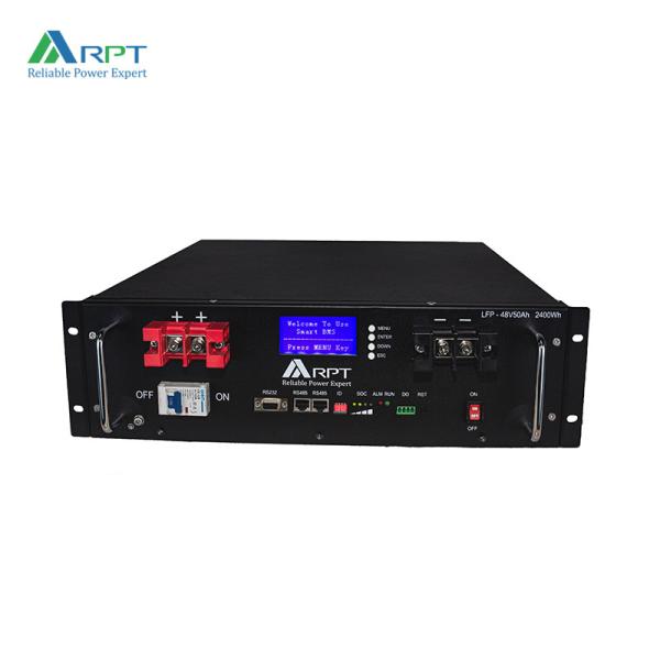 Quality 20Ah 50Ah 100Ah 48V Telecom Batteries RS232 Telecom Tower Battery for sale