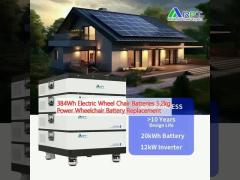 384Wh Electric Wheel Chair Batteries 5.2kg Power Wheelchair Battery Replacement