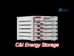 high-voltage 51.2v 100ah lifepo4 battery system for commercial energy storage