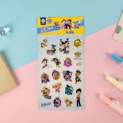 Cina Autoadesivi rossi della bolla dei personaggi dei cartoni animati di plastica per la ricompensa dei bambini in vendita