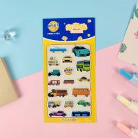 China 3D Layer Custom Decorative Stickers PDF DIY Handmade Sticker for sale