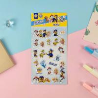 China 3D Layer Custom Decorative Stickers PDF DIY Handmade Sticker for sale