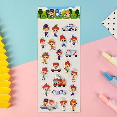 Cina Elastico molle del fumetto dell'autoadesivo degli autoadesivi gonfi non tossici 3d dello strato 1.25mm in vendita