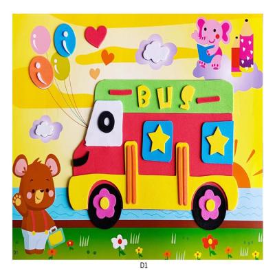Cina Il PVC elastico molle degli autoadesivi del fumetto 3D ha spumato cuoio EVA Foam Stickers 2mm in vendita
