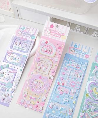 中国 50枚のシートの漫画のステッカー シートのパック、ビジネス使用のための滑らかな表面 販売のため