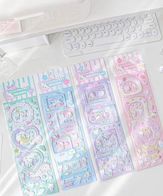 中国 50枚のシートの漫画のステッカー シートのパック、ビジネス使用のための滑らかな表面 販売のため