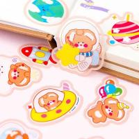 China Offset Printed Pvc Cartoon Sticker Sheet 50 Sheets/Pack for sale