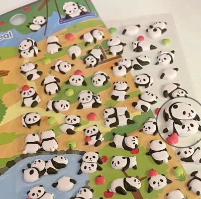 中国 漫画3Dのステッカーは環境に優しい材料とカスタマイズし、繰り返し貼ることができる 販売のため