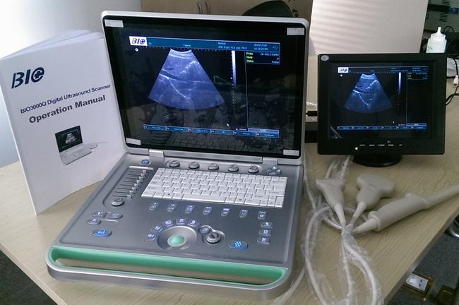 τρισδιάστατο ψηφιακό lap-top Β/φορητός ανιχνευτής υπερήχου W με τους κυρτούς γραμμικούς Transvaginal ελέγχους
