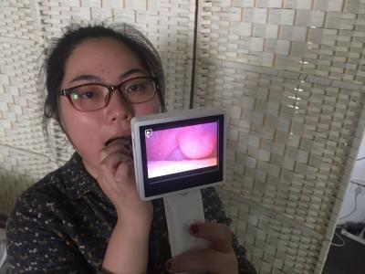 Cina Endoscopio medico di portata di Digital del video dell'otoscopio laringoscopio OTORINOLARINGOIATRICO di Rhinoscope in vendita