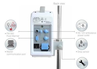 China 6.4lbs 0.1 To 1200ml/Hr Medical Infusion Pump for sale