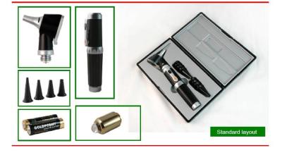 Faser Optikotoscope-Digital-Videootoscope großer Kratzer-beständiges Glas