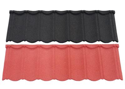 China Stone Coated Roofing Tile Anti-Earthquake , Metal Roof Shingles Colorful for sale