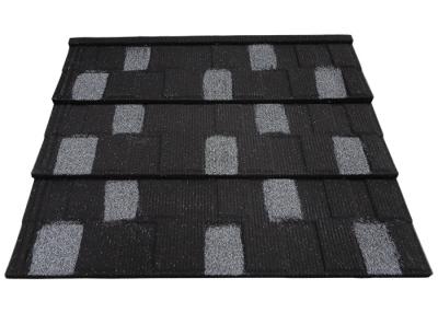 China Recycled Stone Coated Roof Tile / Wave Tile In Red Black / Coffee Brown for sale