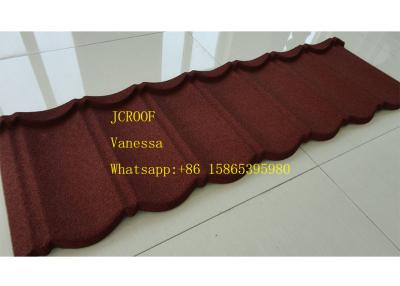 China Wave Metal Roof Shingles Installed size 1290*370mm Forest Green Color for sale