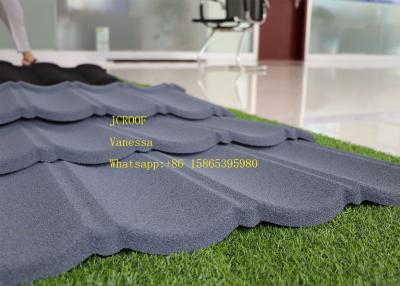 China Steel Corrugated Roofing Sheets size 1300*420mm Thickness  JC109 Green Black for sale