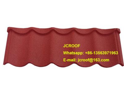China Corrugated Metal Roofing Sheets Coffee Black Spot Shingle  For Construction for sale