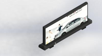 China A cor completa P2.5mm conduziu o telhado que superior do táxi da propaganda do táxi a propaganda móvel conduziu a tela à venda