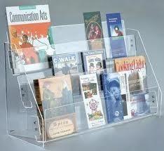 China Kartonnen vloer Displays ENFD023 kartonnen boek Displays kartonnen Magazine Display Te koop