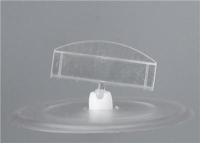 China Clear Plastic Clip Sign Holders Display / Price Tag Holder Clip For Store for sale