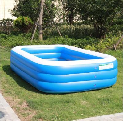 China Customizable Size Stackable Inflatable Kiddie Pool with Quick-release Valve for Kids Summer Fun for sale