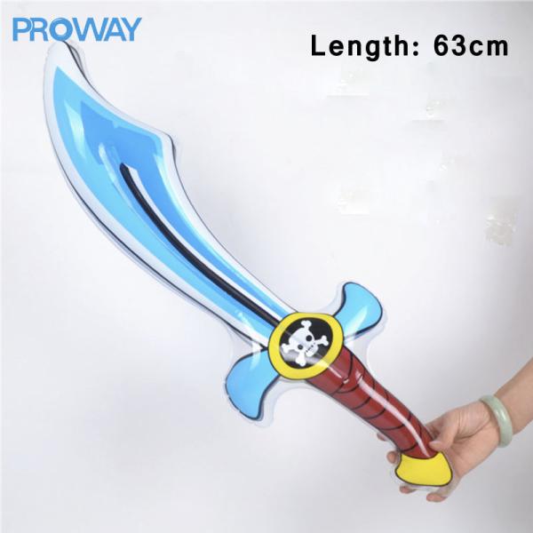 Quality Customizable 63cm Inflatable Style Sword - Factory Direct Bulk Orders for Party Favors/Kids Toys | Proway Brand for sale