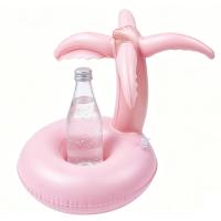 Quality Customizable Inflatable Cup Holder with PVC Material and 7x7 Inch Size for Pool for sale