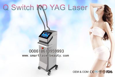 China 15Hz Q Switch ND Yag Laser Tattoo Removal Machine for sale