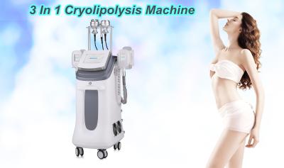 China Vertical 6 In 1 Cryolipolysis Slimming Machine With Lipo Laser / Cavitation / RF for sale