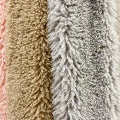 Cina Stoffa di peluche 100% poliestere imitazione di lana Stoffa per abbigliamento Min Ordine 500 metri in vendita