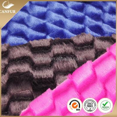 Cina Produttore di tessuti di plastica in poliestere a maglia 100% di peso medio per abbigliamento in vendita