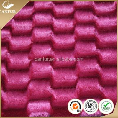 Cina Produttore di tessuti di plastica in poliestere a maglia 100% di peso medio per abbigliamento in vendita