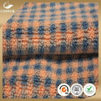 Cina Prova la morbidezza e il calore di 160 cm di larghezza 100% poliestere Sherpa tessuto di velluto in vendita