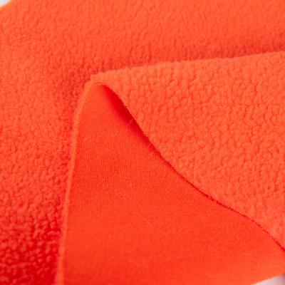 China Bürstenmuster Farben anpassen 100% Polyester 290gm Weiches Polarfleece Gewebe für Mantel zu verkaufen