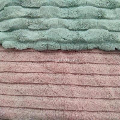 China 10-18mm Plie Navy Grote gewicht Snijstrook PV Plush Stof voor kleding in de marine Te koop