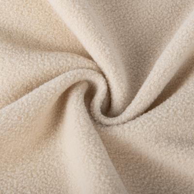 China Bürstenmuster Farben anpassen 100% Polyester 290gm Weiches Polarfleece Gewebe für Mantel zu verkaufen