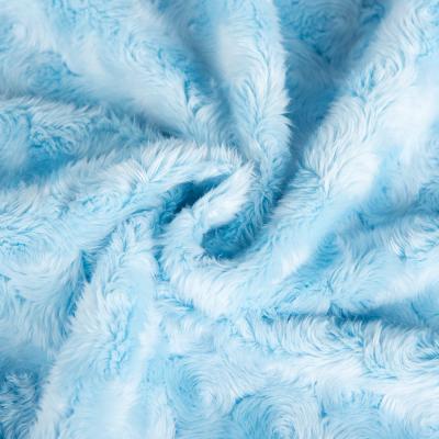 China Tie Dye PV Fabric in Plush Pattern for 100% Polyester Carpet/Toy/Garment/Pet Mat for sale