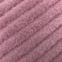 China Design Plush Back Material 100% Polyester Dyeing Rabbit Fur for Garment for sale