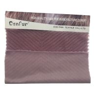 China Design Plush Back Material 100% Polyester Dyeing Rabbit Fur for Garment for sale