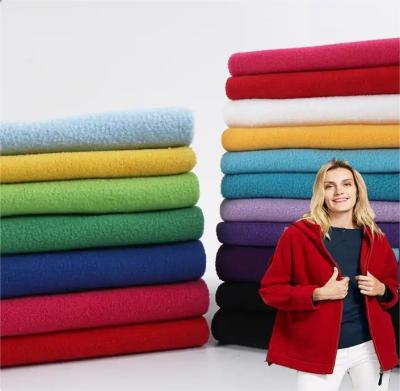 Cina 100% tessuto di fleece poliestere micro polare per rivestimento felpa anti-pilling 220 GSM in vendita