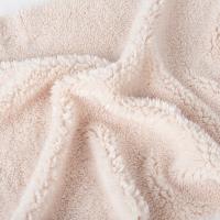 China 100% Recycled Polyester Sherpa Lining Fabric for Garments Processing Winter Coat Lining for sale