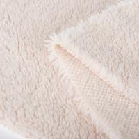 China 100% Recycled Polyester Sherpa Lining Fabric for Garments Processing Winter Coat Lining for sale